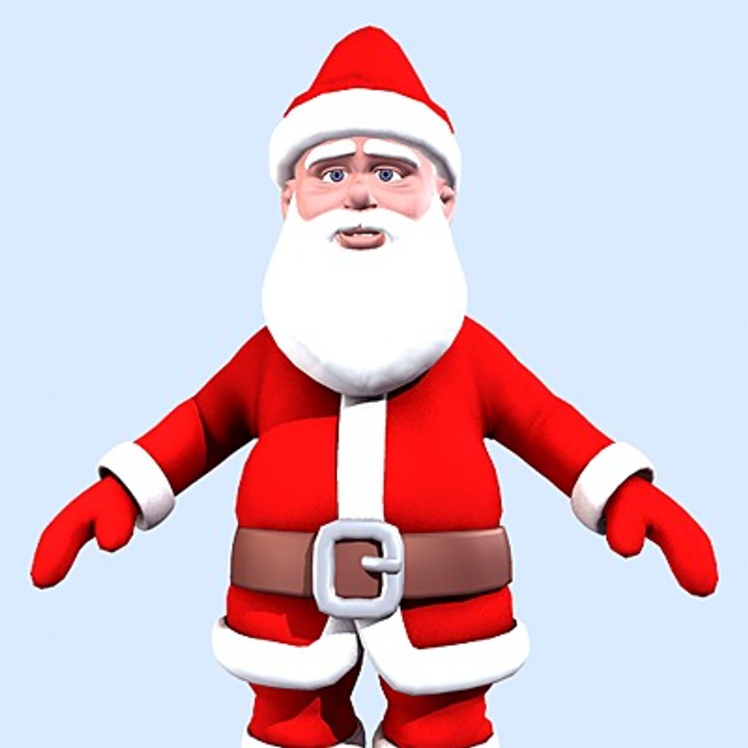3d Santa