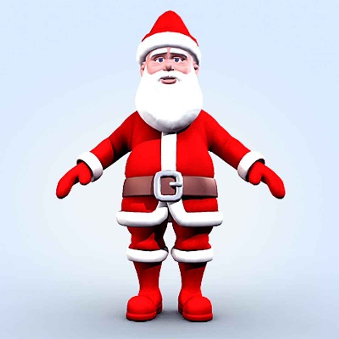 3d Santa