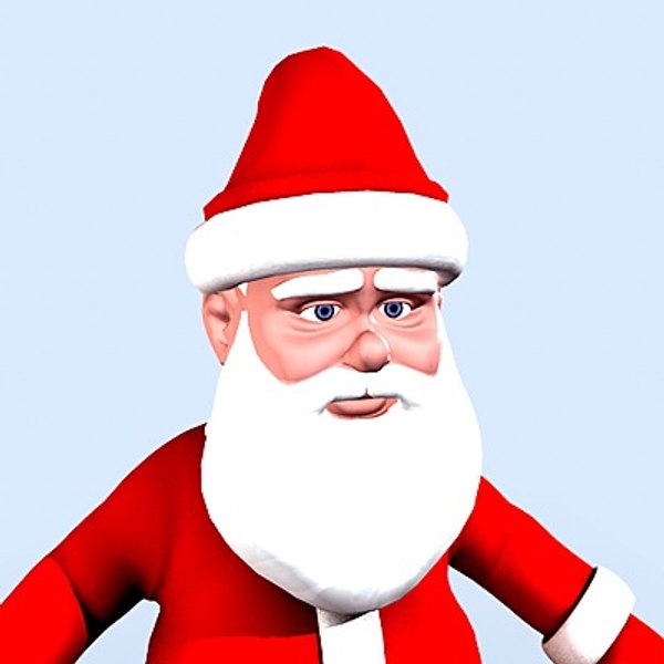 3d santa