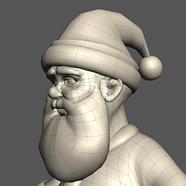 3d santa
