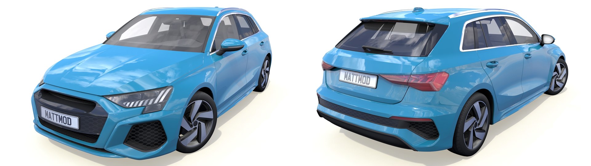 Generic Cars Collection 3D Model - TurboSquid 2196598