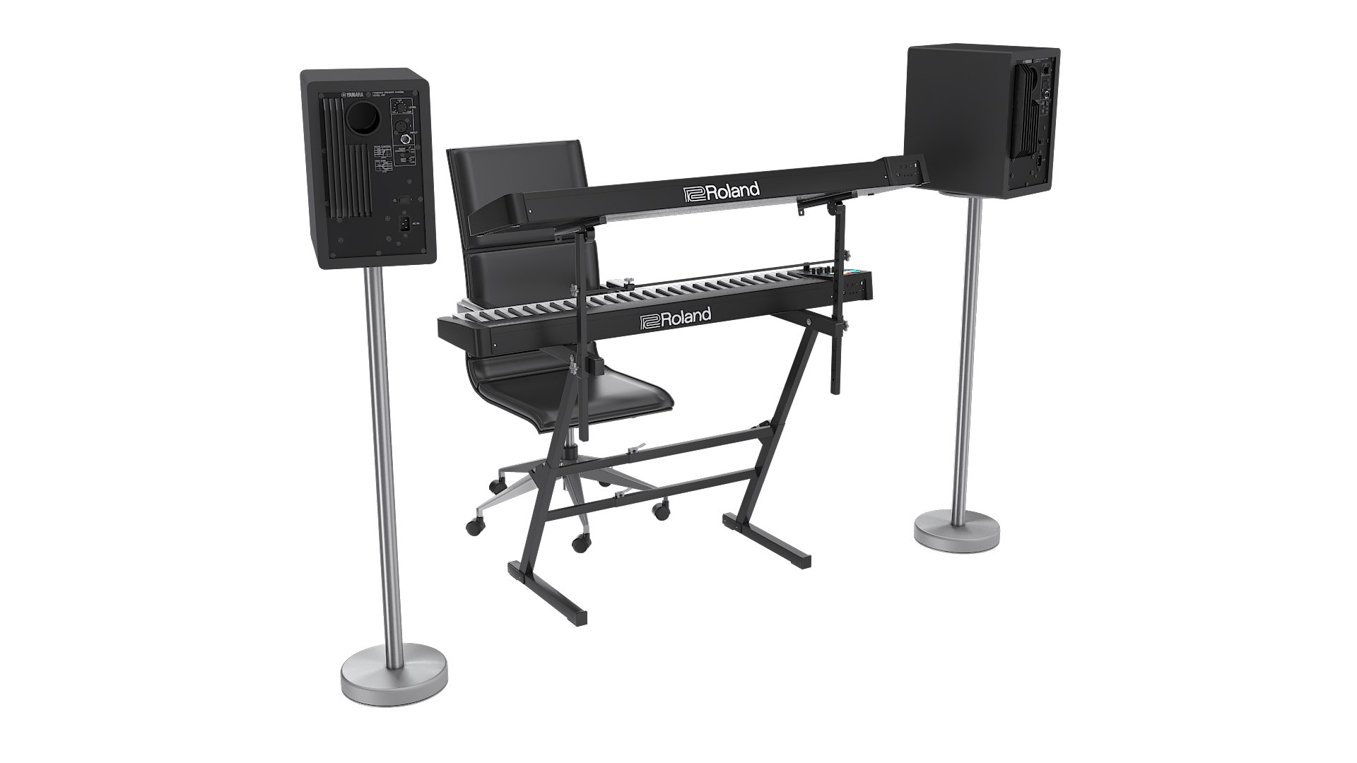 3D Keyboard Studio - TurboSquid 2218646