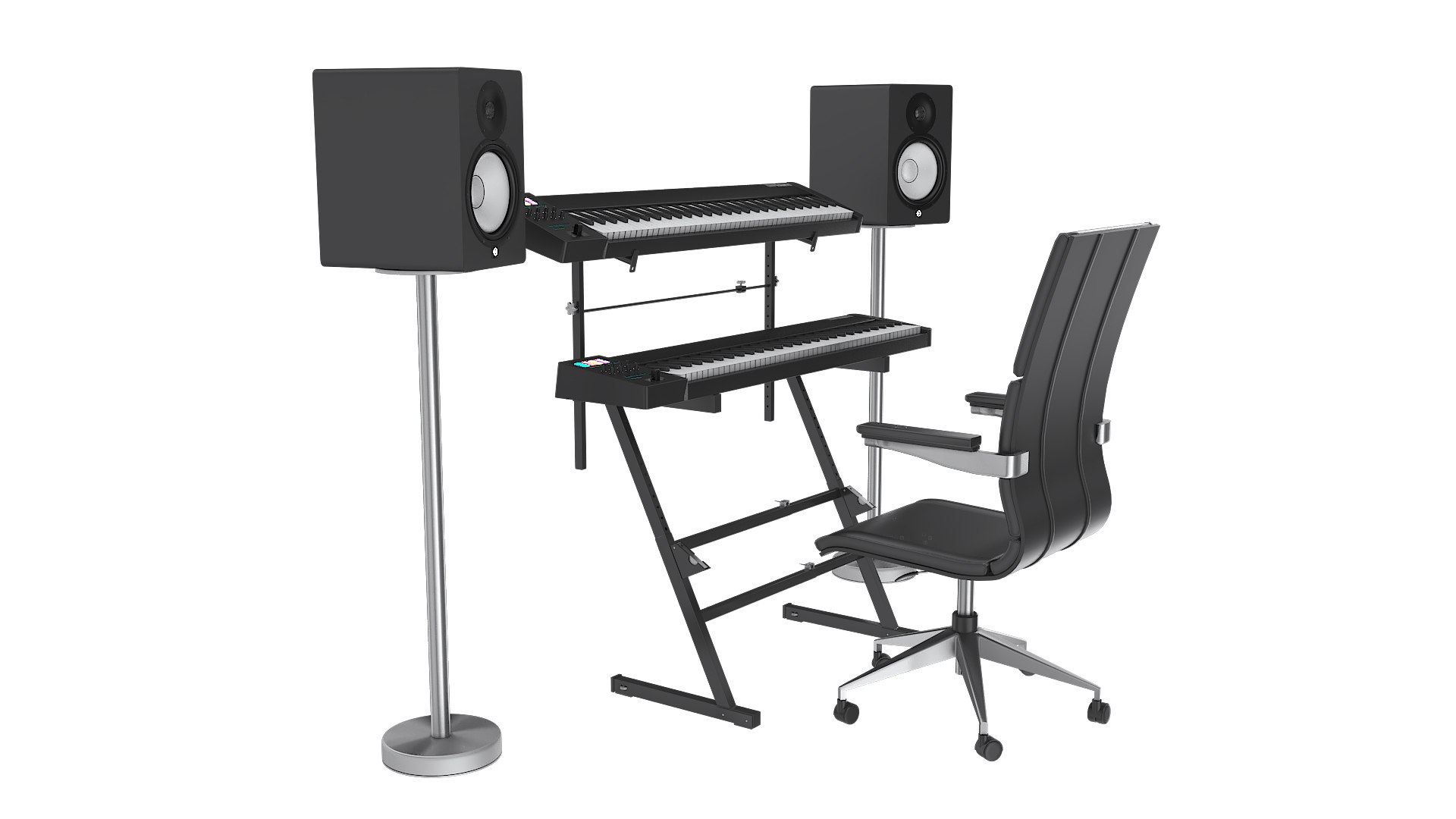 3D Keyboard Studio - TurboSquid 2218646