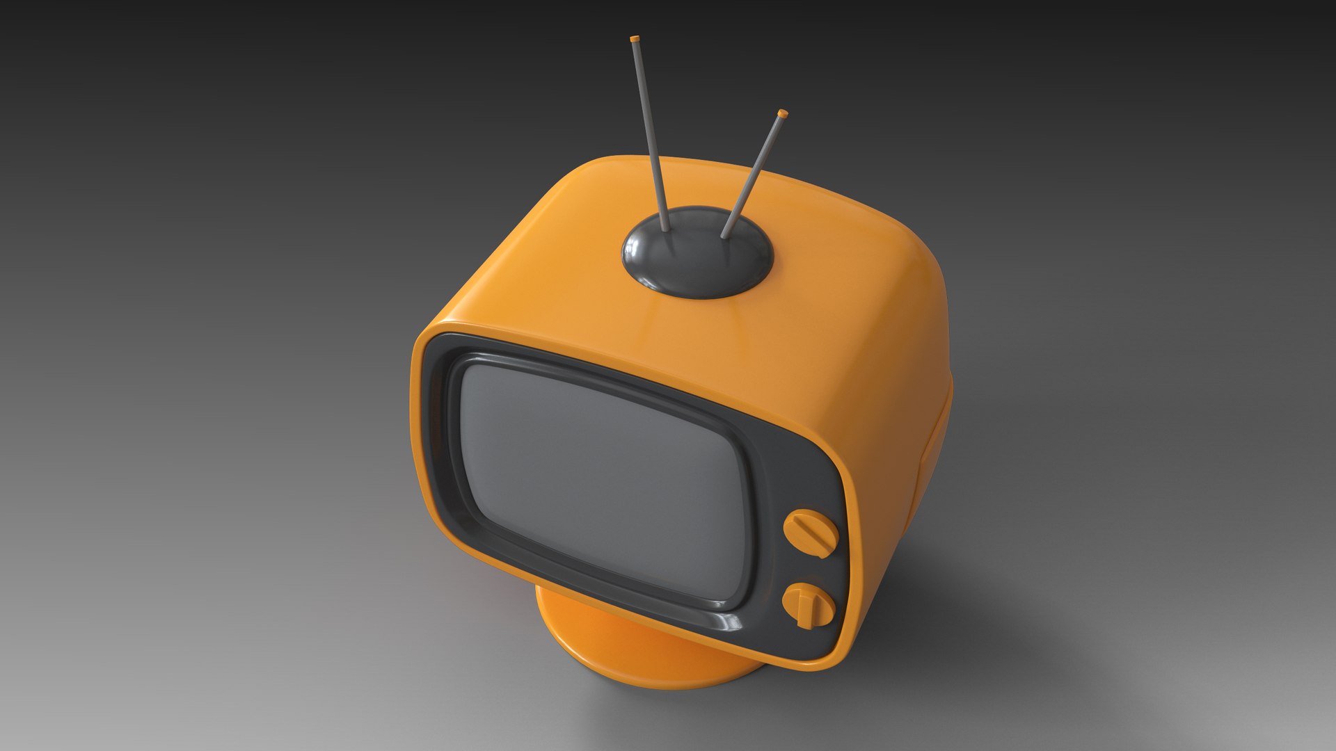 Cartoon Television 03 3D - TurboSquid 1876648