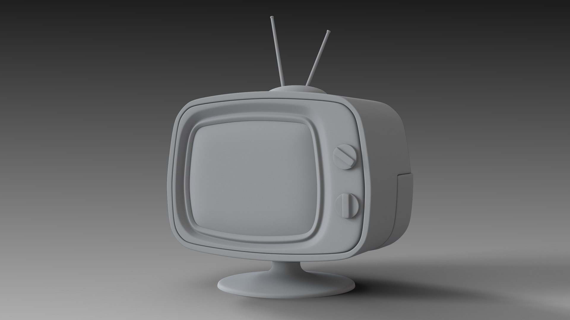 Cartoon Television 03 3D - TurboSquid 1876648