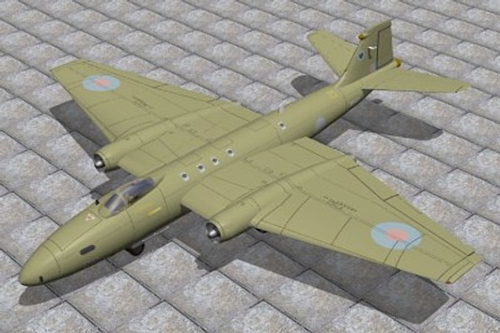 Canberra Pr9 3d Model