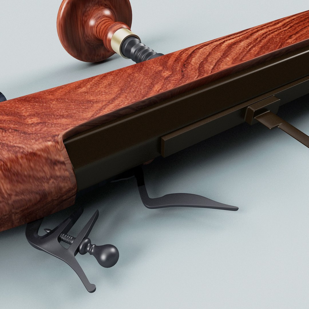 3d Old Musket Model