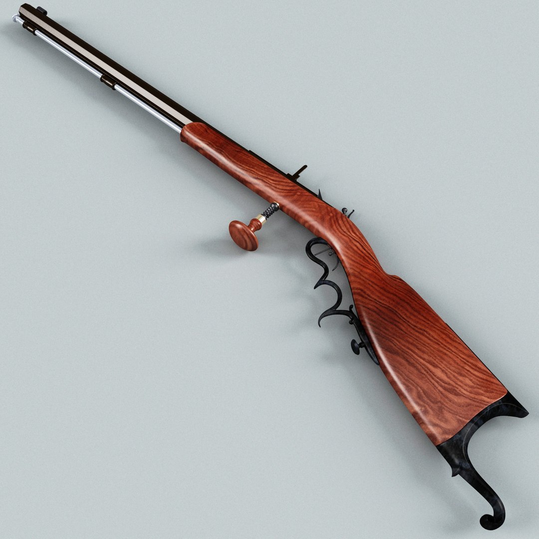 3d Old Musket Model