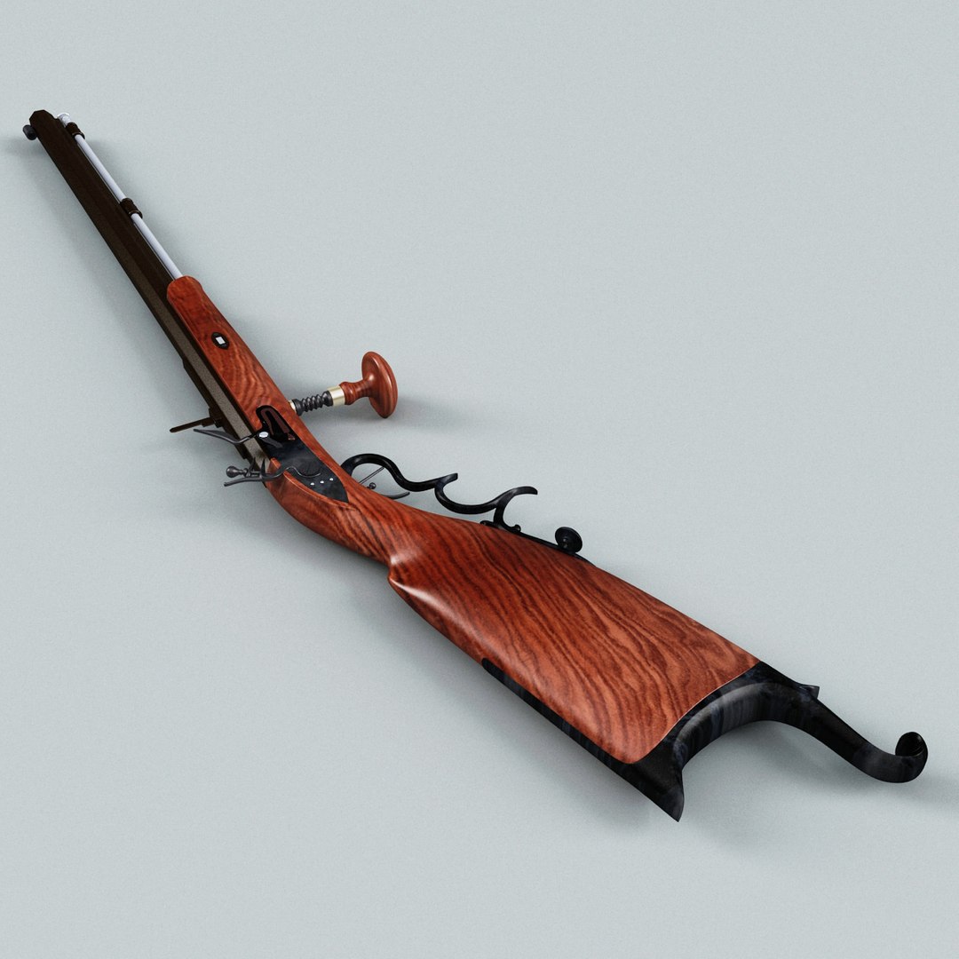 3d Old Musket Model
