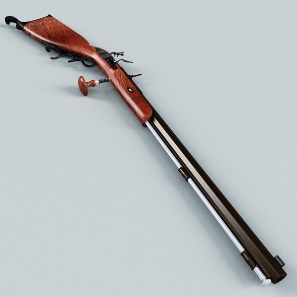 3d old musket model