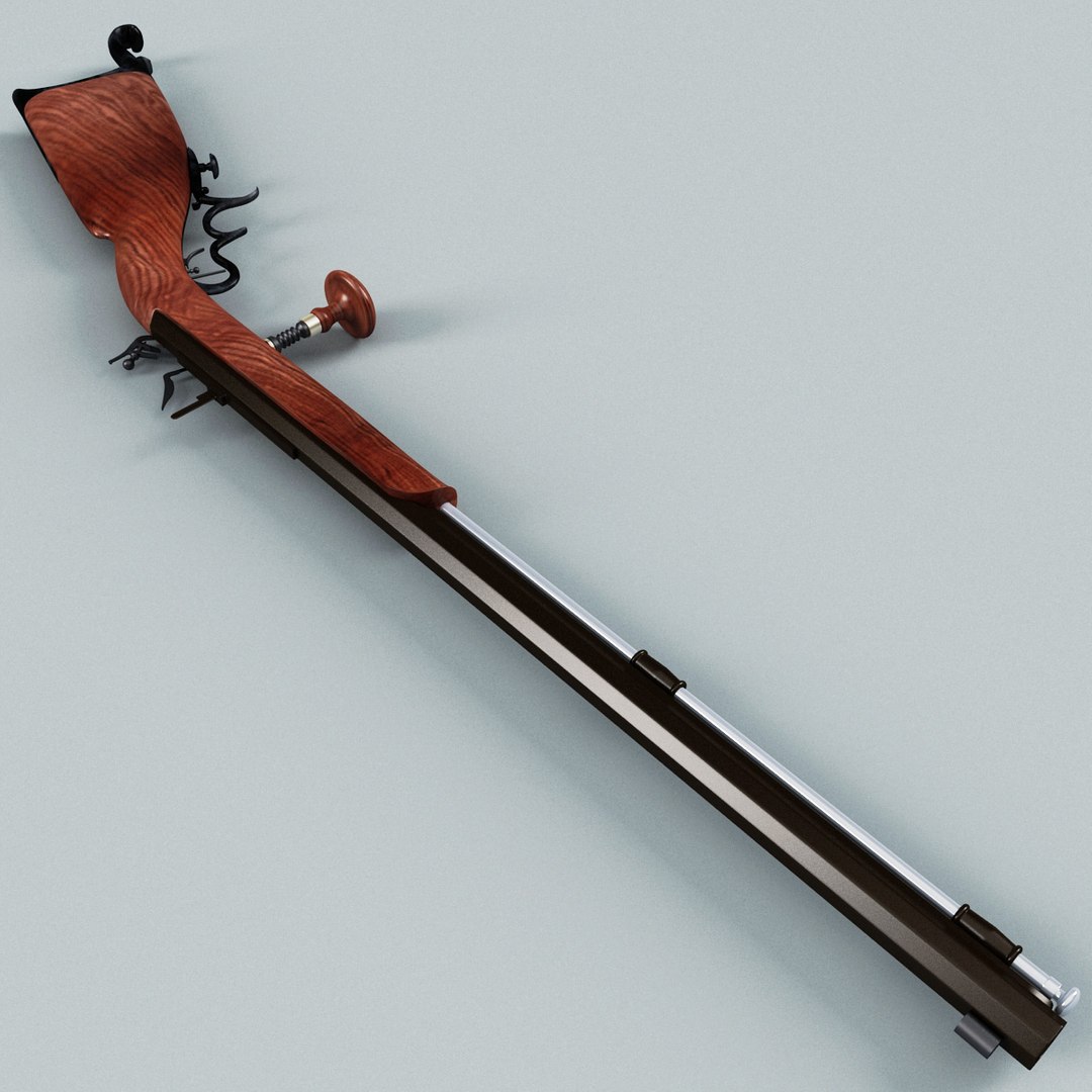 3d Old Musket Model