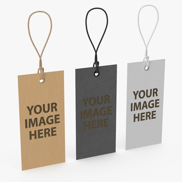 3D Label Tag Rectangular - TurboSquid 1957806