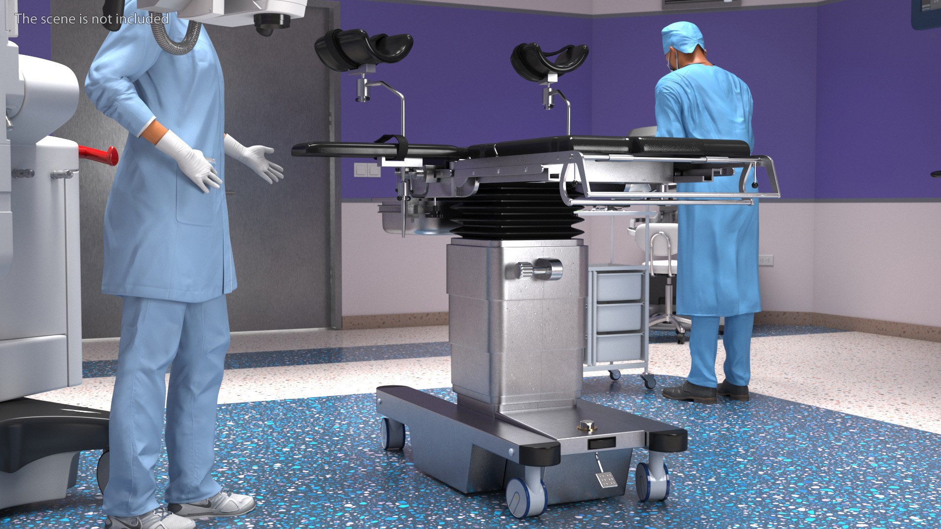 Hospital Surgical Table 3D Model - TurboSquid 2383076