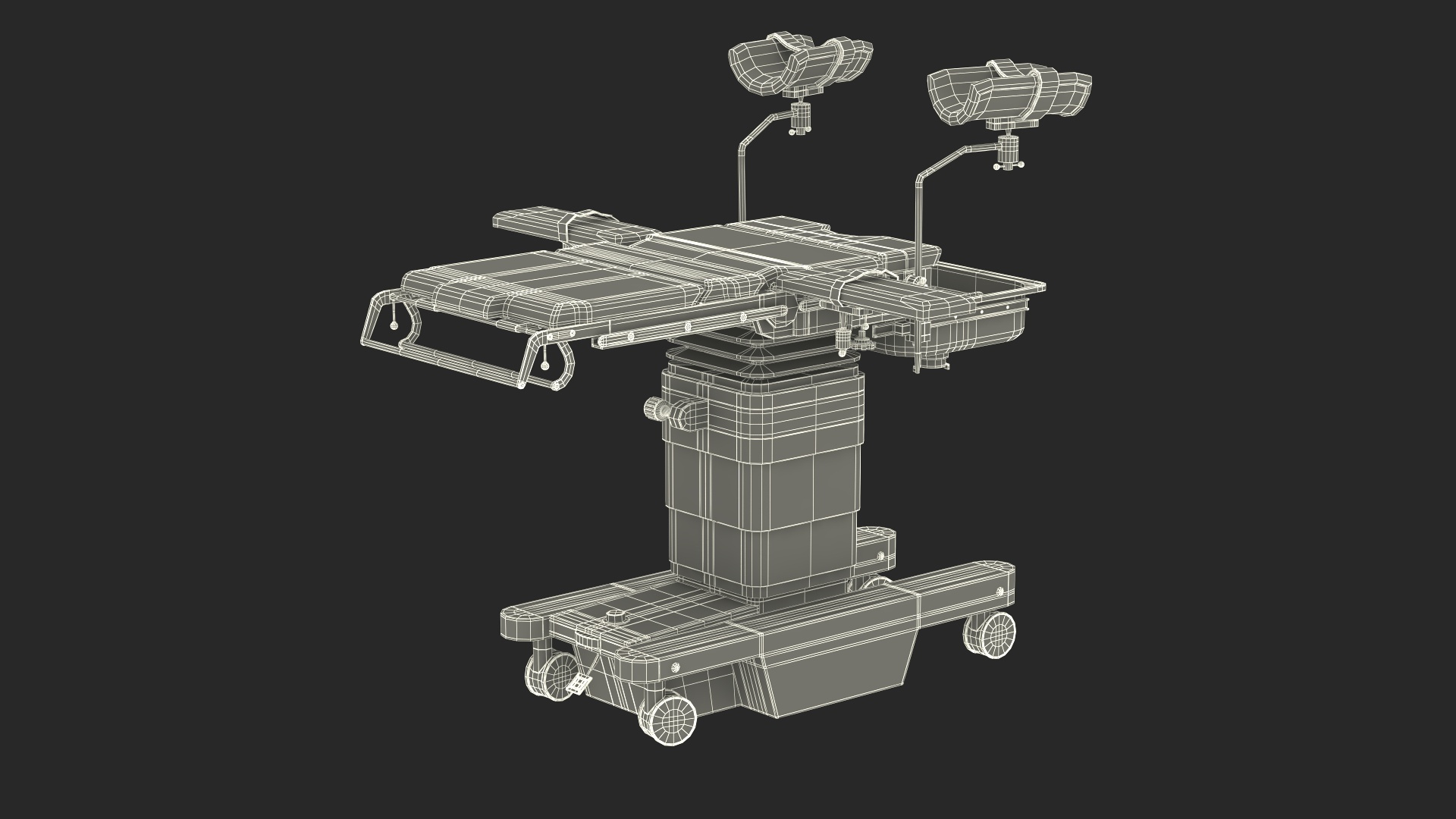 Hospital Surgical Table 3D Model - TurboSquid 2383076