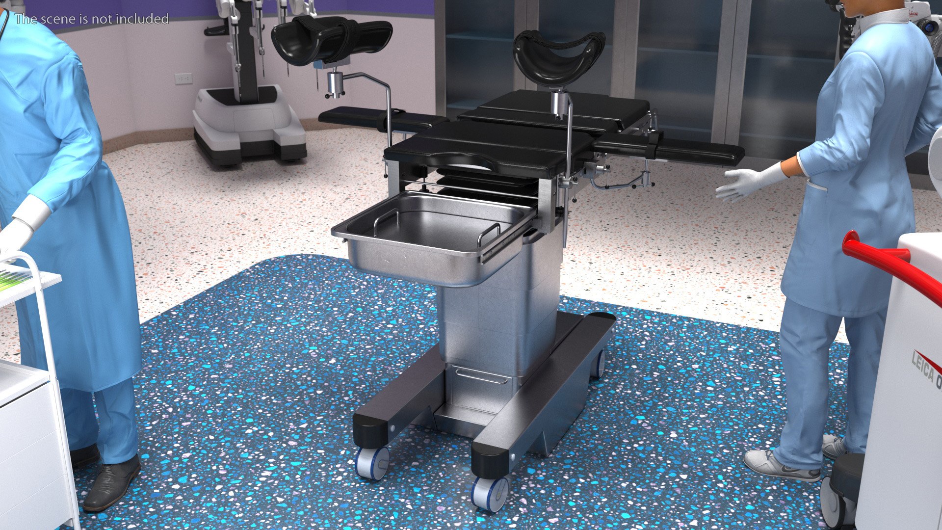 Hospital Surgical Table 3D Model - TurboSquid 2383076
