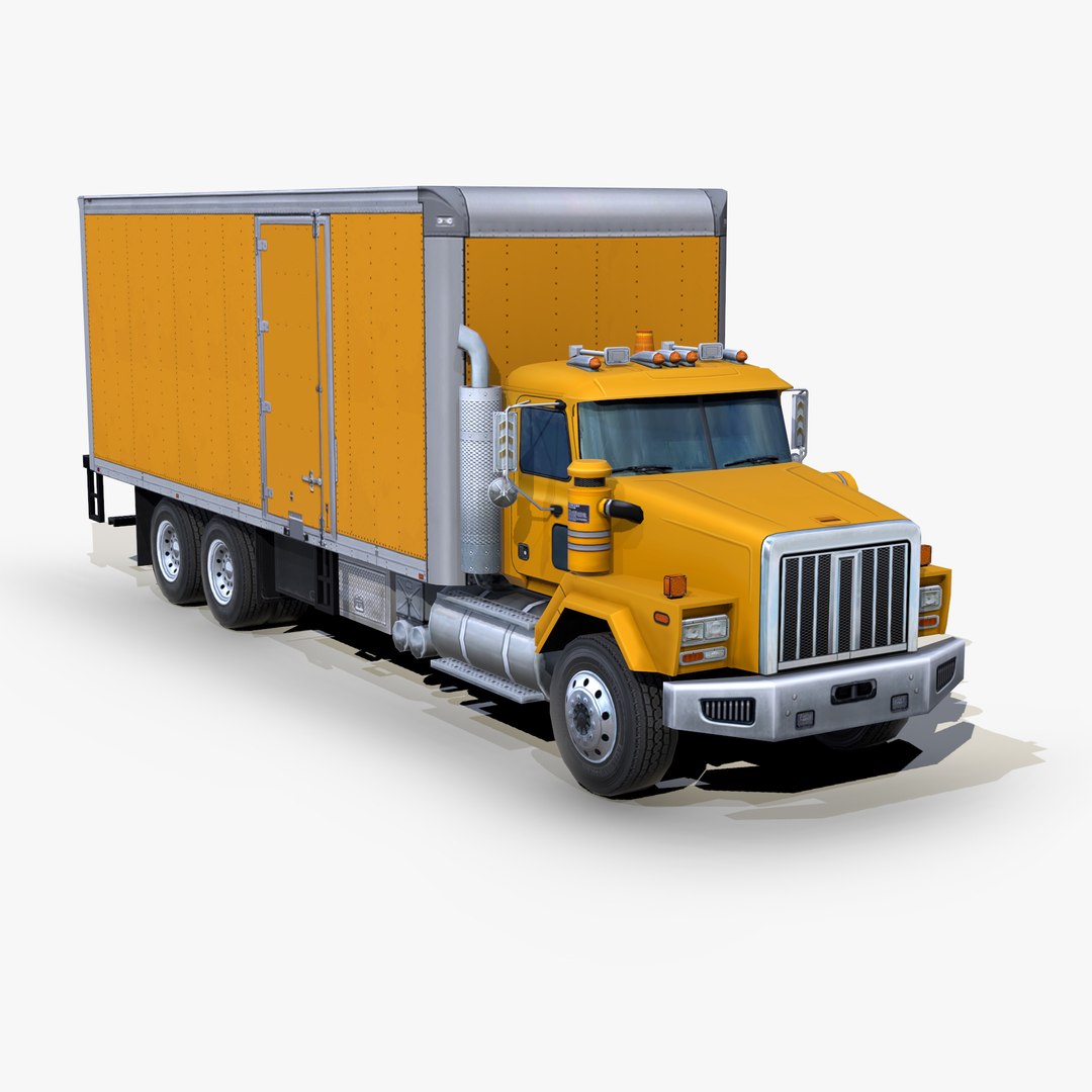 Box Truck 3D Model - TurboSquid 2426308