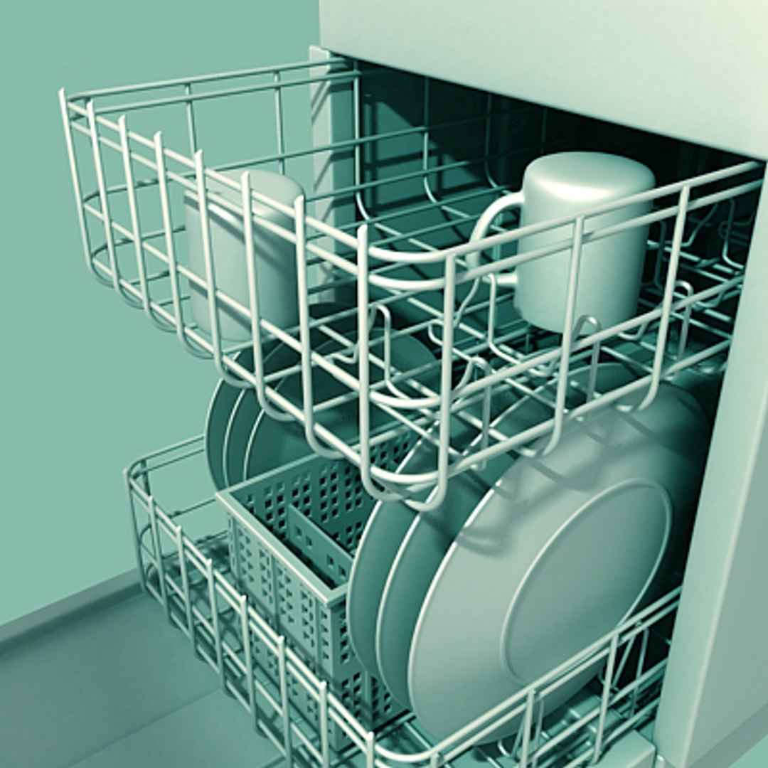 3d Dish Washer