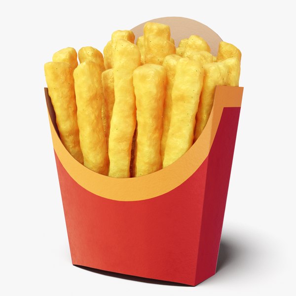 3D Fries - TurboSquid 1868290