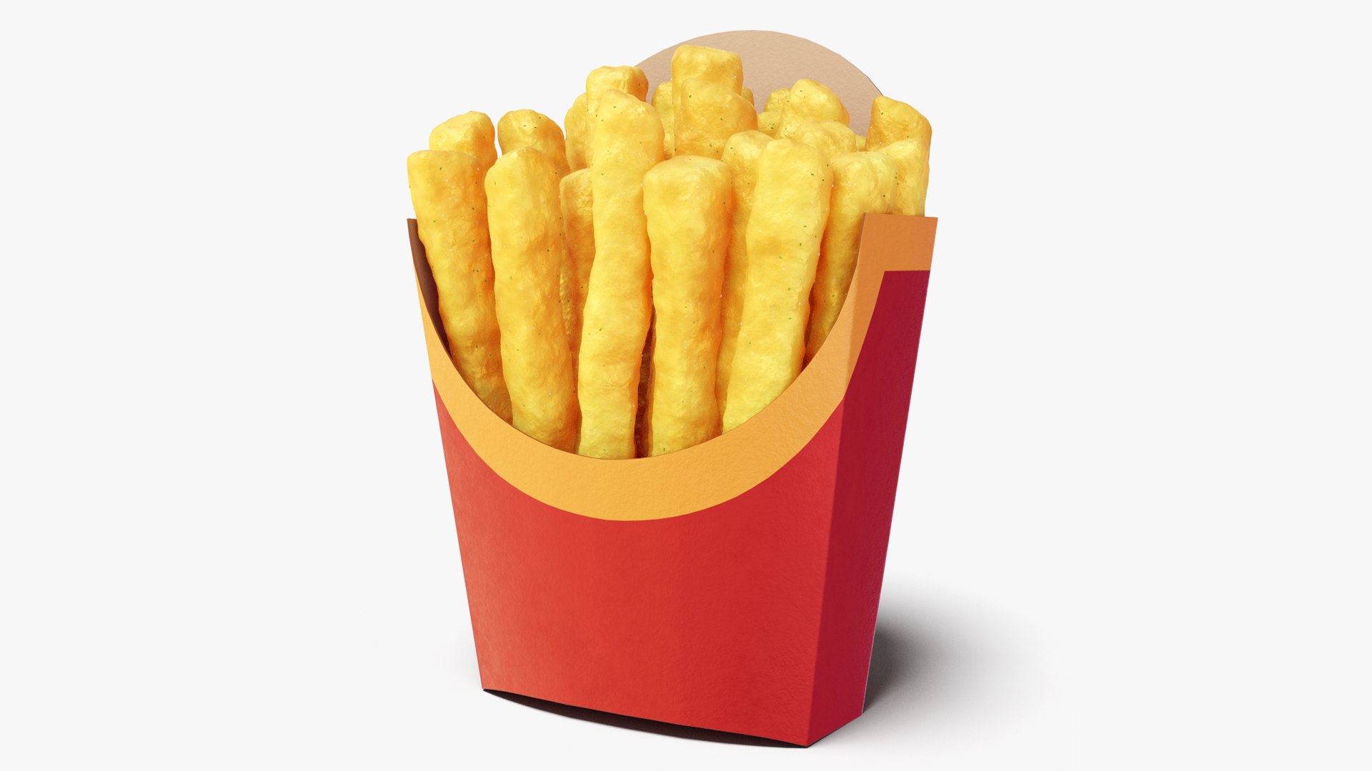 3D Fries - TurboSquid 1868290