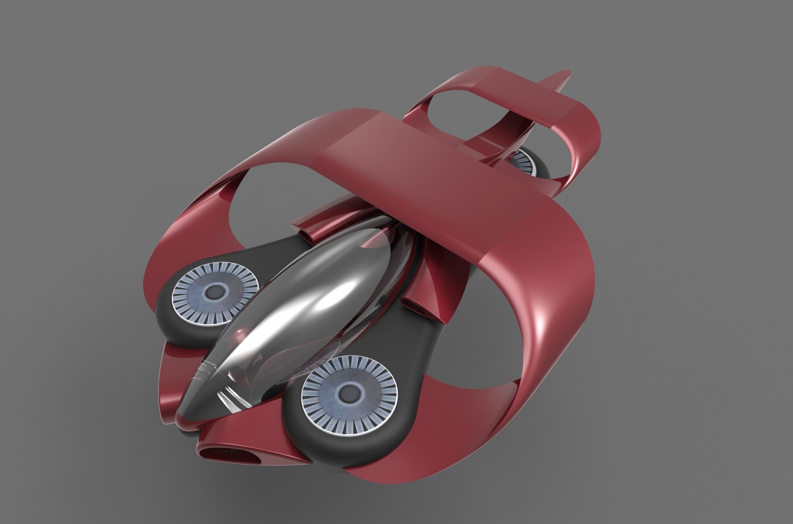 Concept Drone Ks 3D Model - TurboSquid 2143011