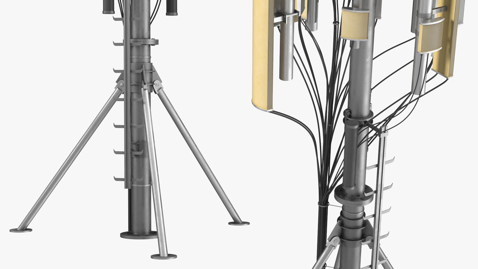 Roof Cellular Network Transmitter 3D Model - TurboSquid 2199766
