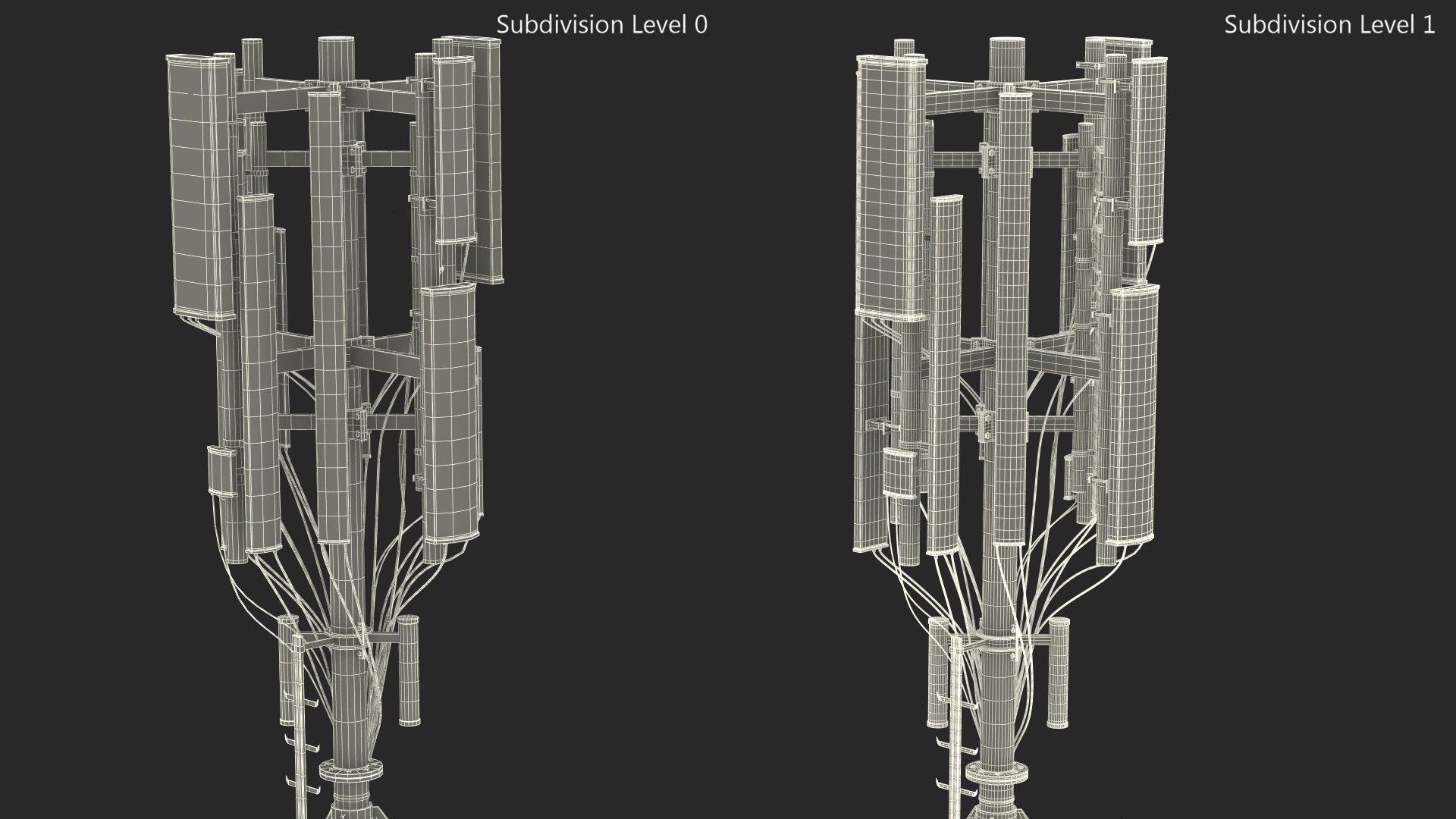 Roof Cellular Network Transmitter 3D Model - TurboSquid 2199766