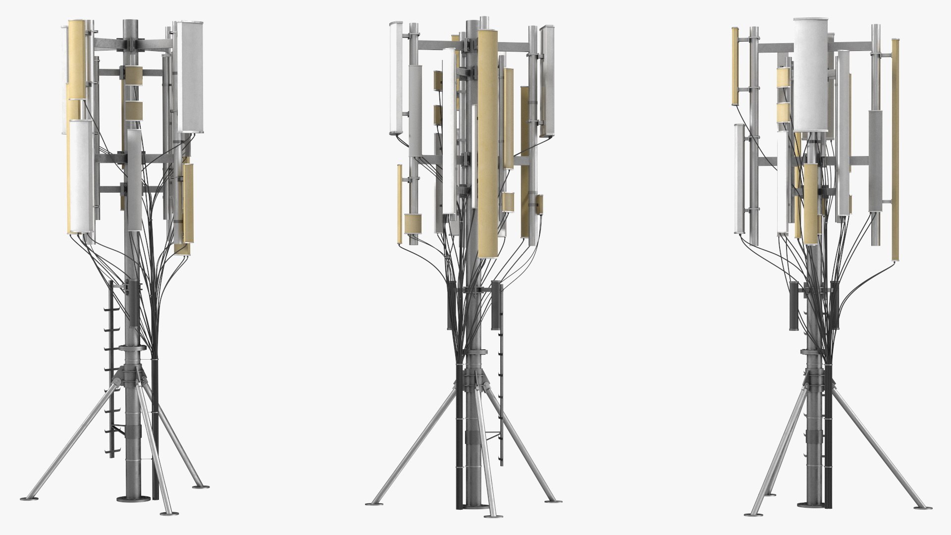 Roof Cellular Network Transmitter 3D Model - TurboSquid 2199766