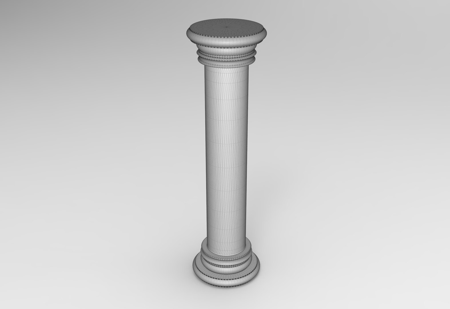Marble Column Model - TurboSquid 1972207