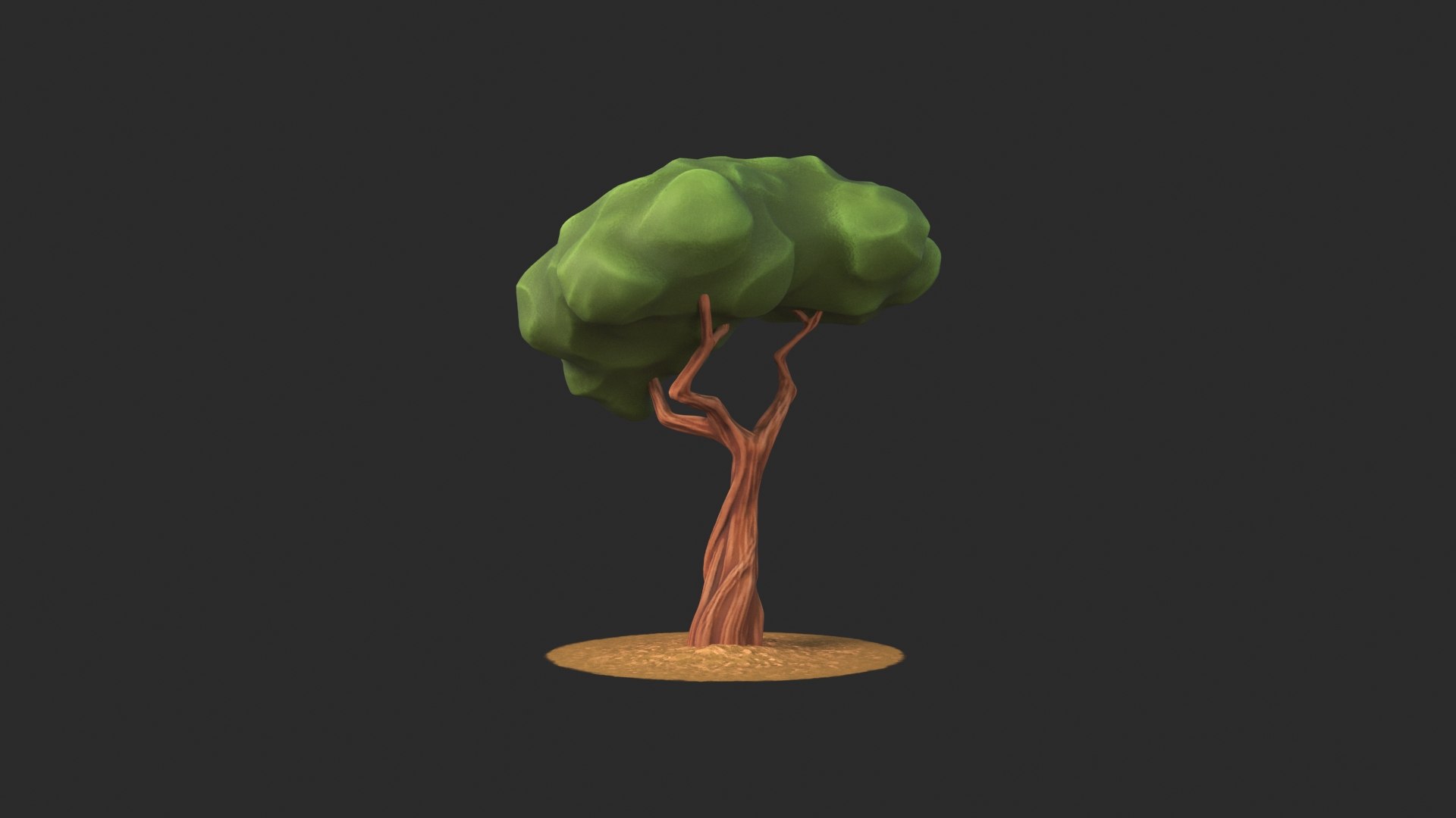 Stylized Tree V2 Model - TurboSquid 2037363