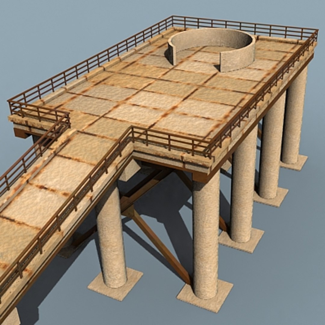 3d Model Radar Towers