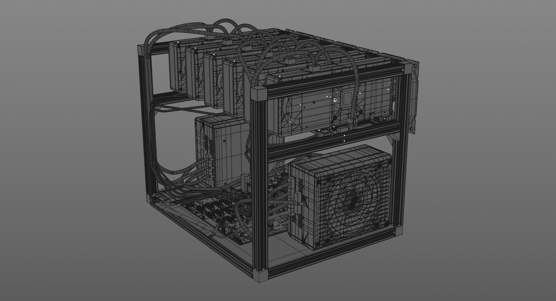 Mining Rig - 3D Model - TurboSquid 1315659