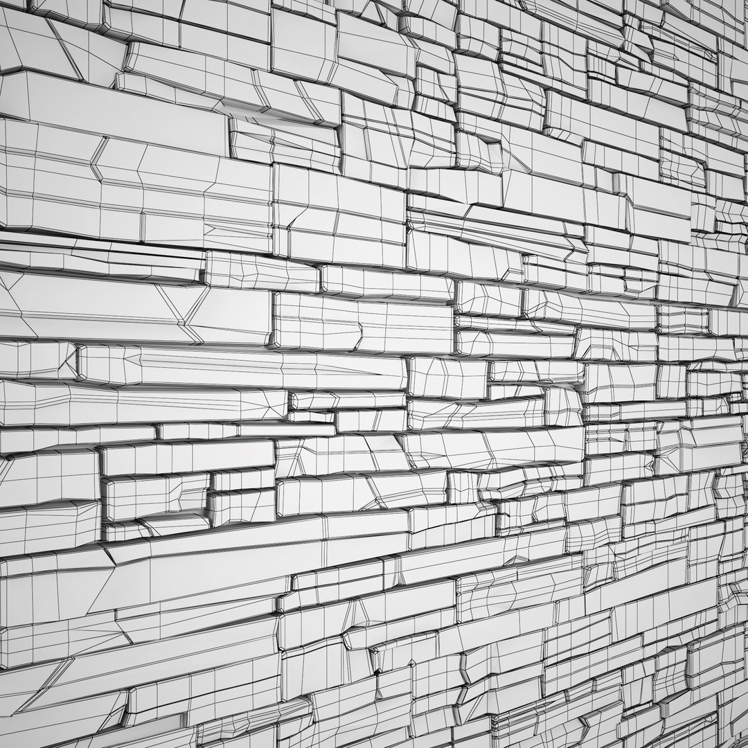 Stone Wall 3D Model - TurboSquid 1306130