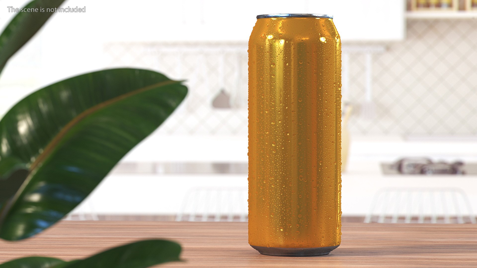 3D Beer Can with Drops Orange 500ml - TurboSquid 2140073