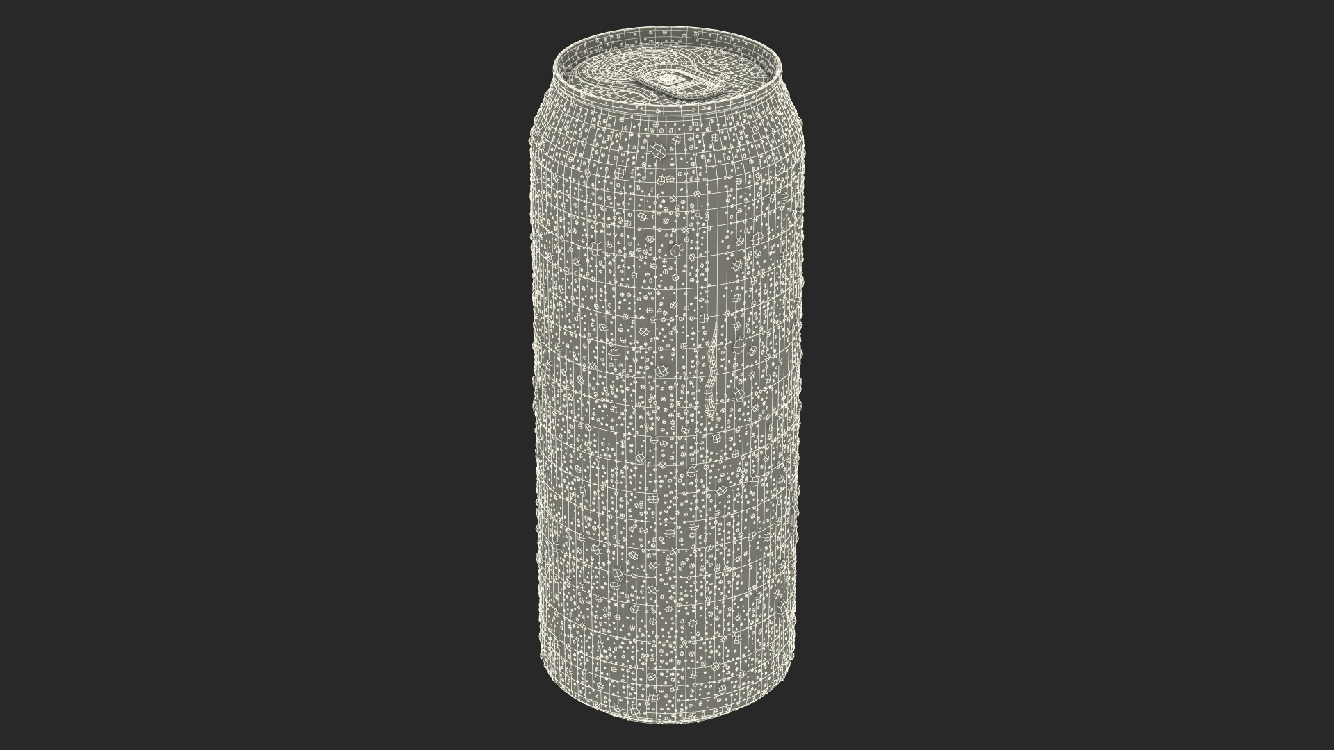 3D Beer Can With Drops Orange 500ml - TurboSquid 2140073