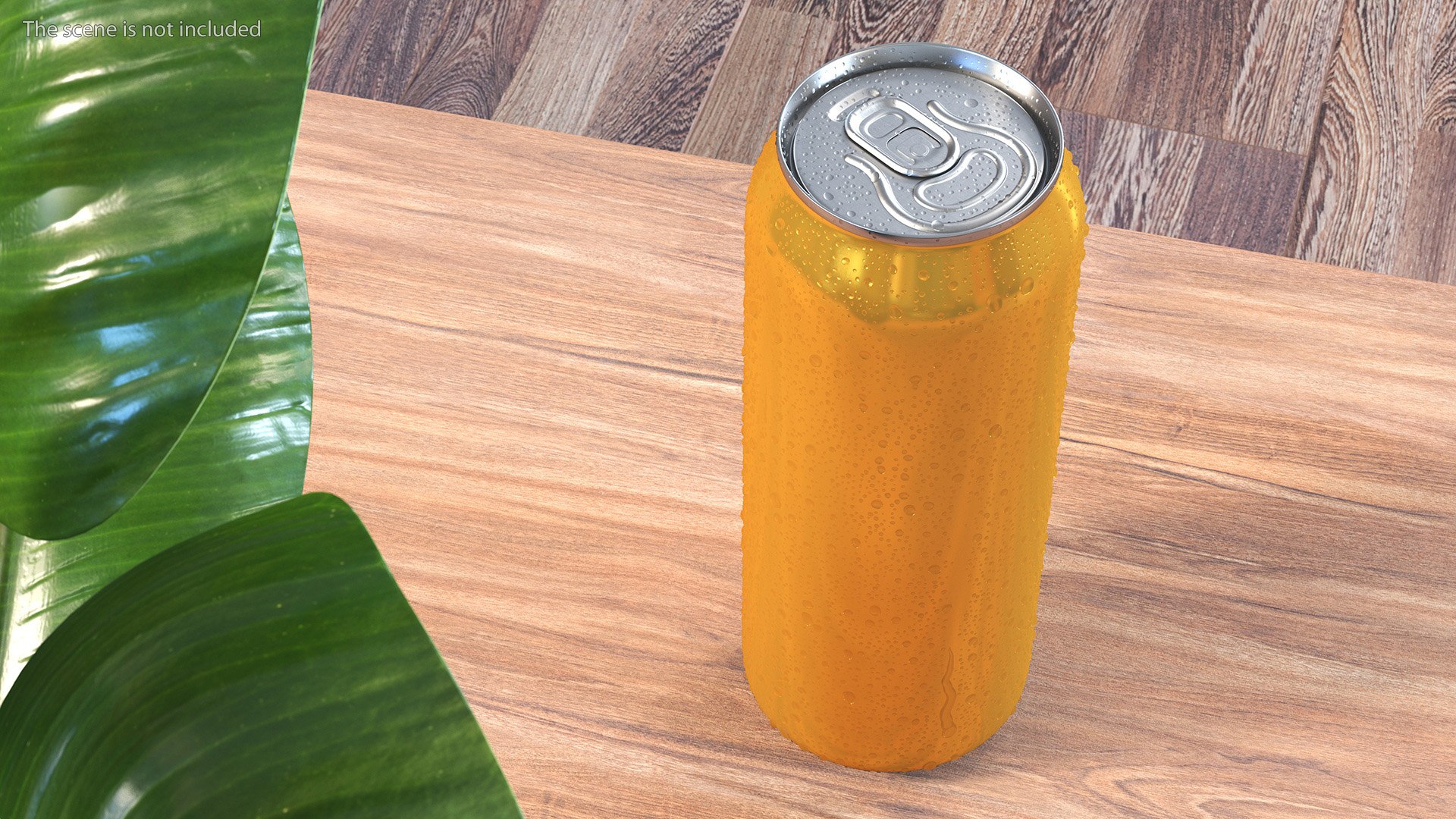 3D Beer Can with Drops Orange 500ml - TurboSquid 2140073
