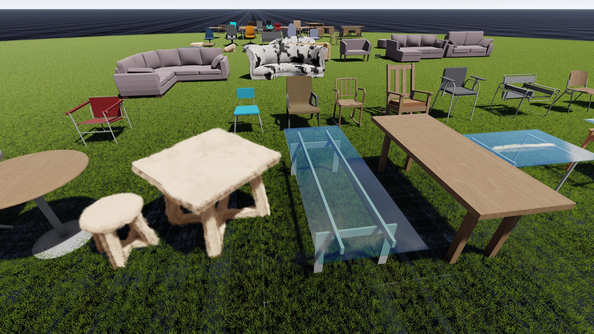 Revit Family Revit Furniture Revit Collection 3D Model - TurboSquid 2263213