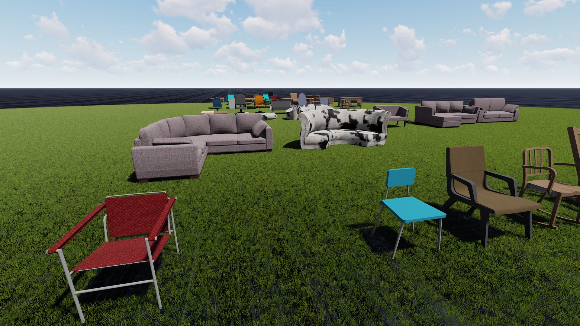 Revit Family Revit Furniture Revit Collection 3D Model - TurboSquid 2263213