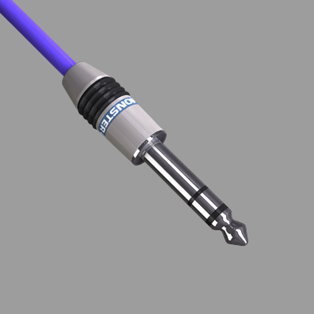 3d Model Of Trs Connector - Ms