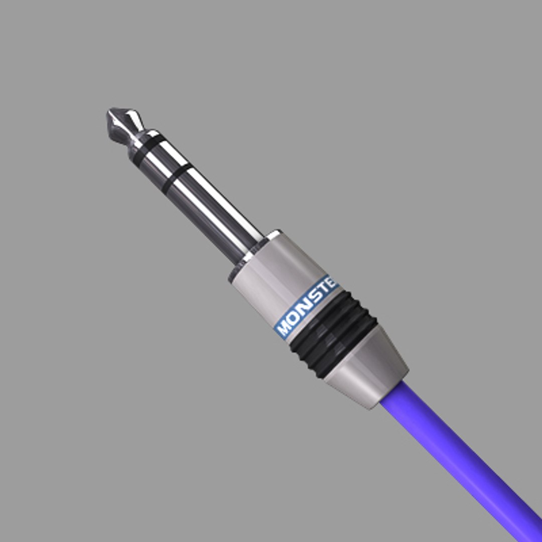 3d Model Of Trs Connector - Ms