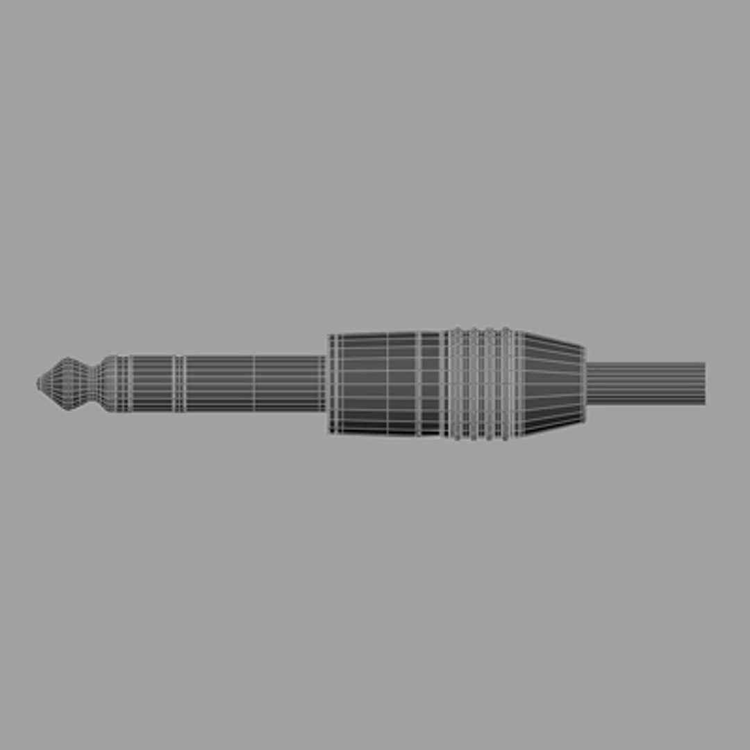 3d Model Of Trs Connector - Ms