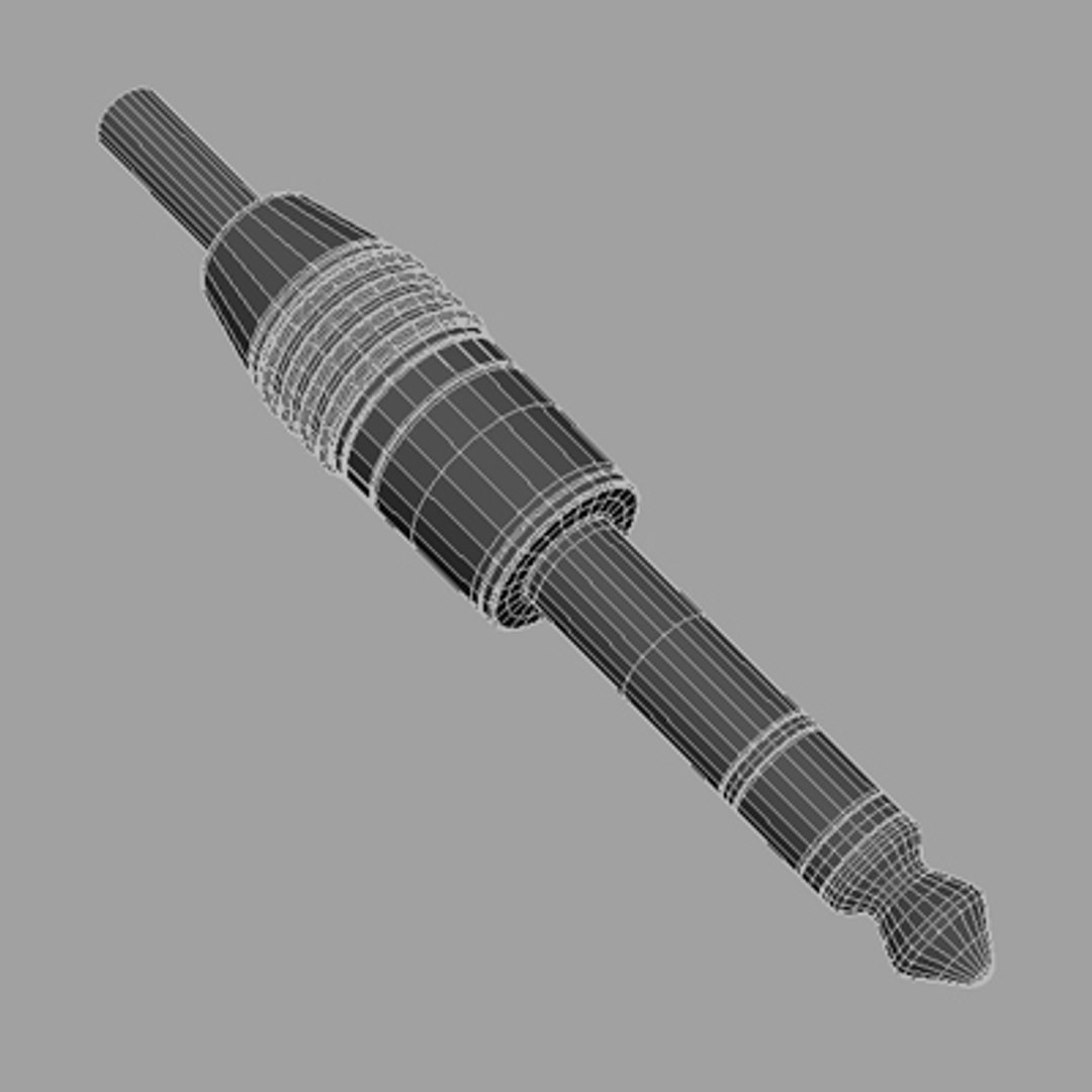 3d Model Of Trs Connector - Ms