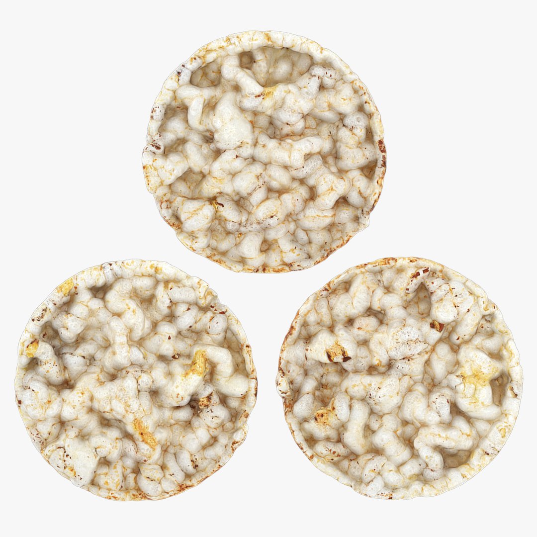 Multigrain Rice Cake Set v3 model - TurboSquid 1835951