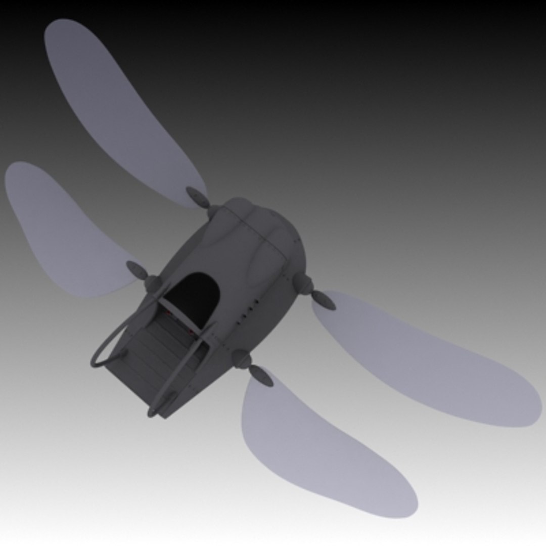 Flaptter - Castle Sky 3d Model