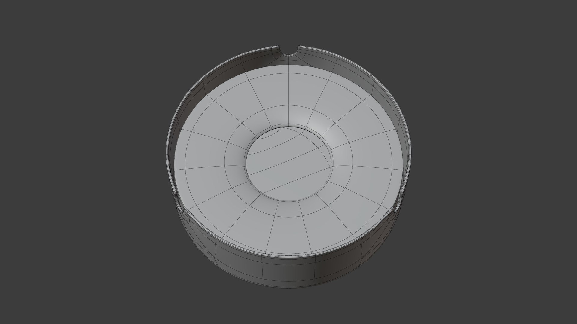 3D ash tray ashtray - TurboSquid 1689973