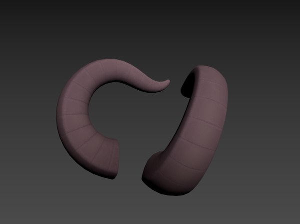 Demon horn 3D model - TurboSquid 1510654