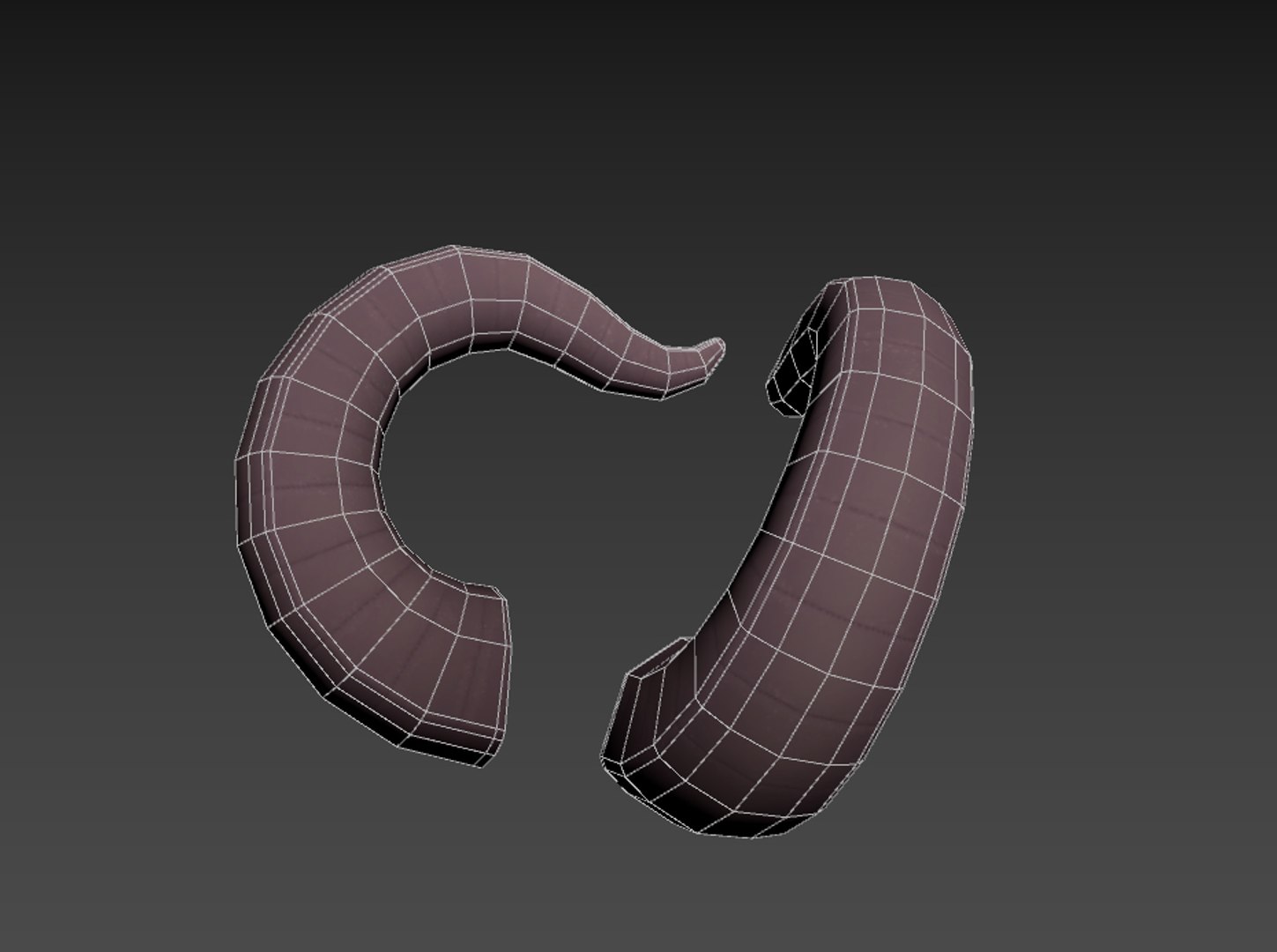 Demon Horn 3D Model - TurboSquid 1510654