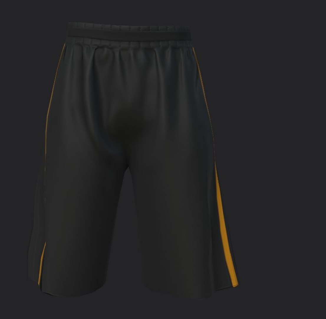 Sports Shorts 3D Model - TurboSquid 1494569