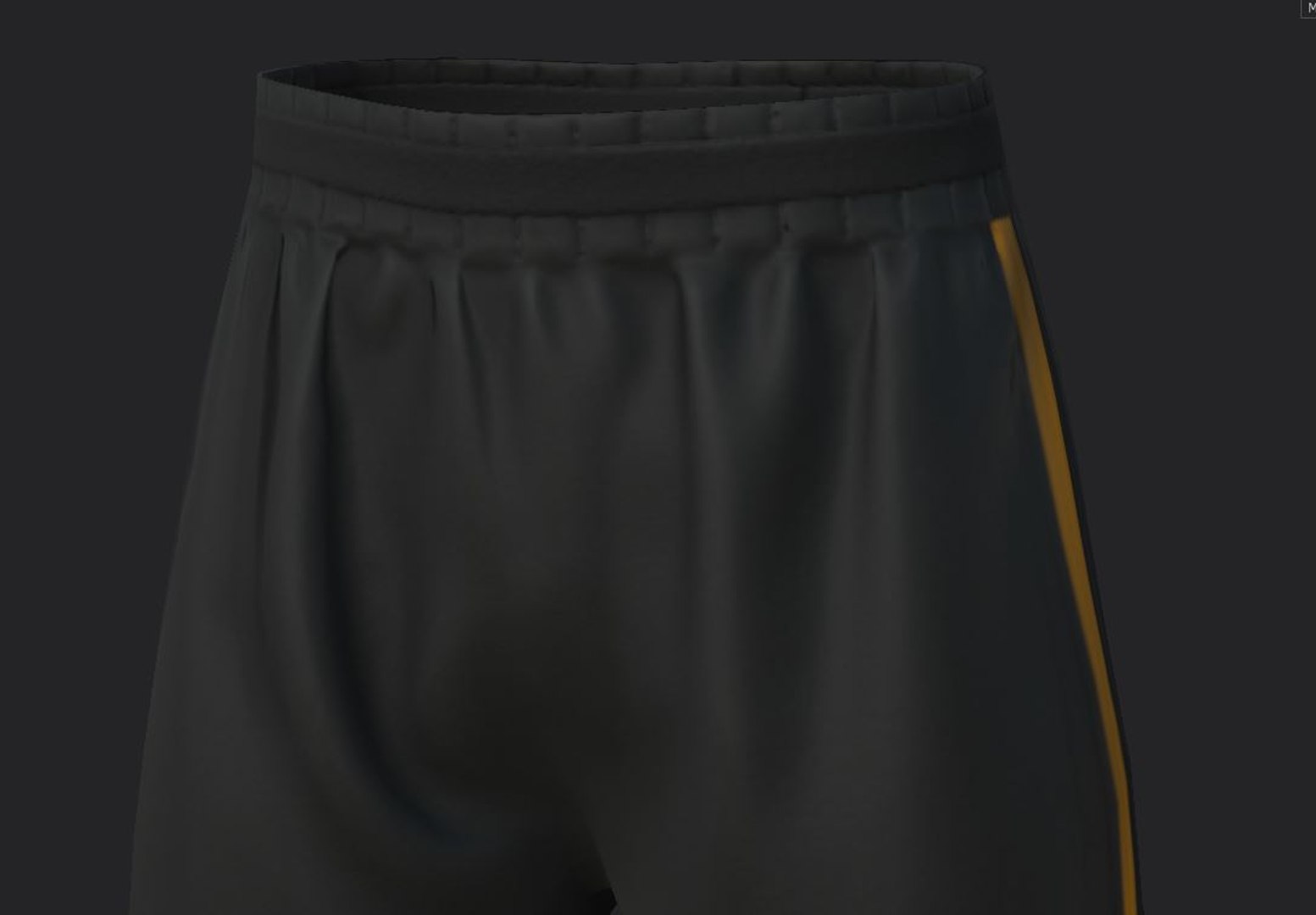 Sports Shorts 3D Model - TurboSquid 1494569