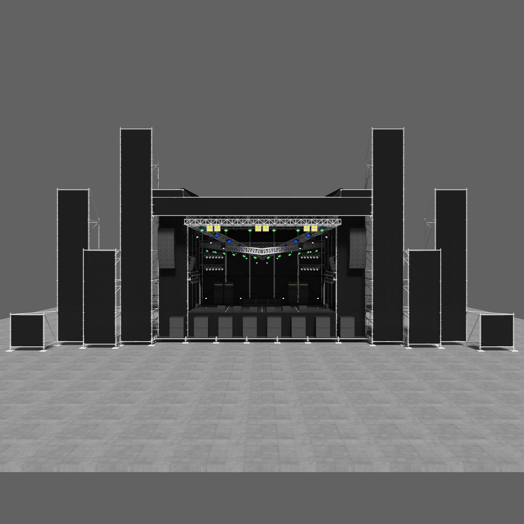 Stage 2 3D Model - TurboSquid 1870233