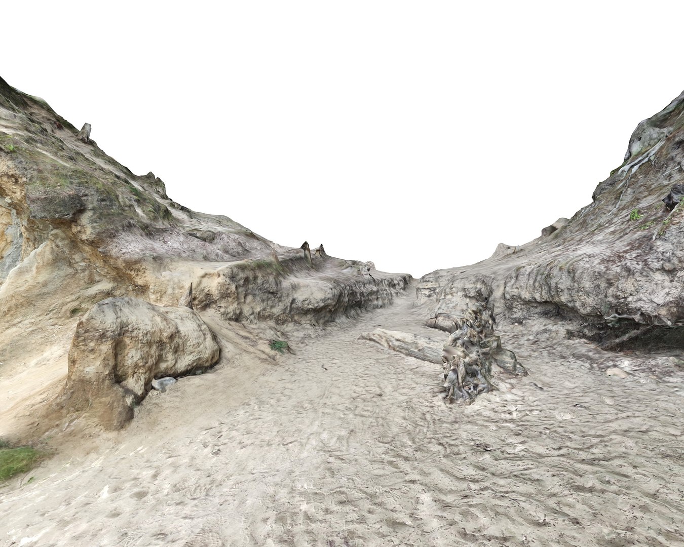Escarpment Of The Wild Beach Model - TurboSquid 1765529